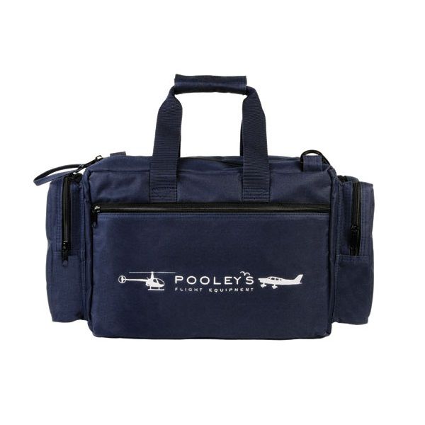 Pooleys - FC-8 - Pilot Flight Bag - Navy Blue