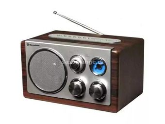 ROADSTAR RSHRA1345US - RETRO RADIO SA DRVENIM KUĆIŠTEM USB/SD