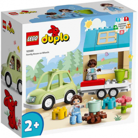 LEGO DUPLO TOWN FAMILY HOUSE ON WHELLS