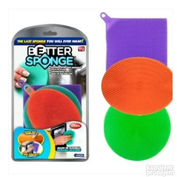 Better sponge - Silikonski sunđeri