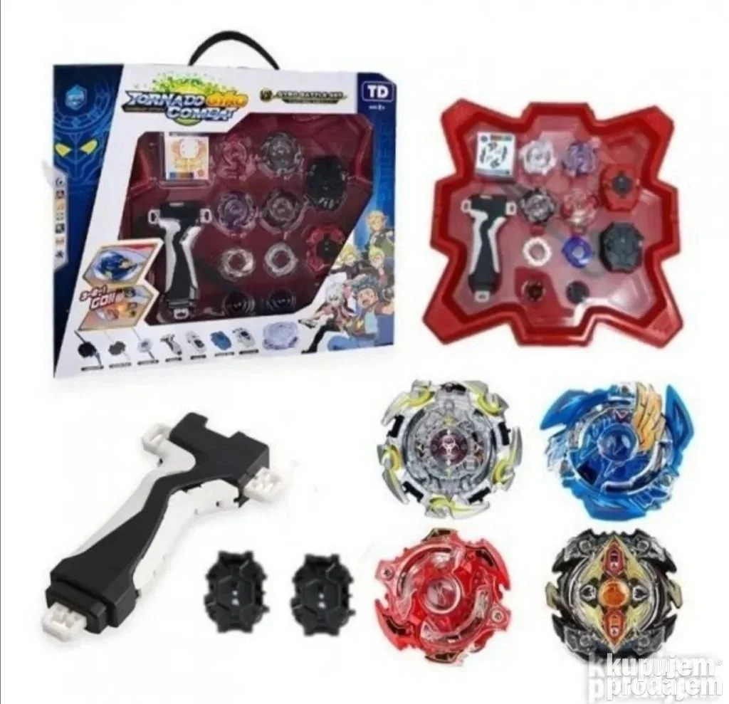 Beyblade arena sa 4 čigre