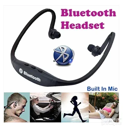 Bežične Bluetooth slušalice za oko vrata