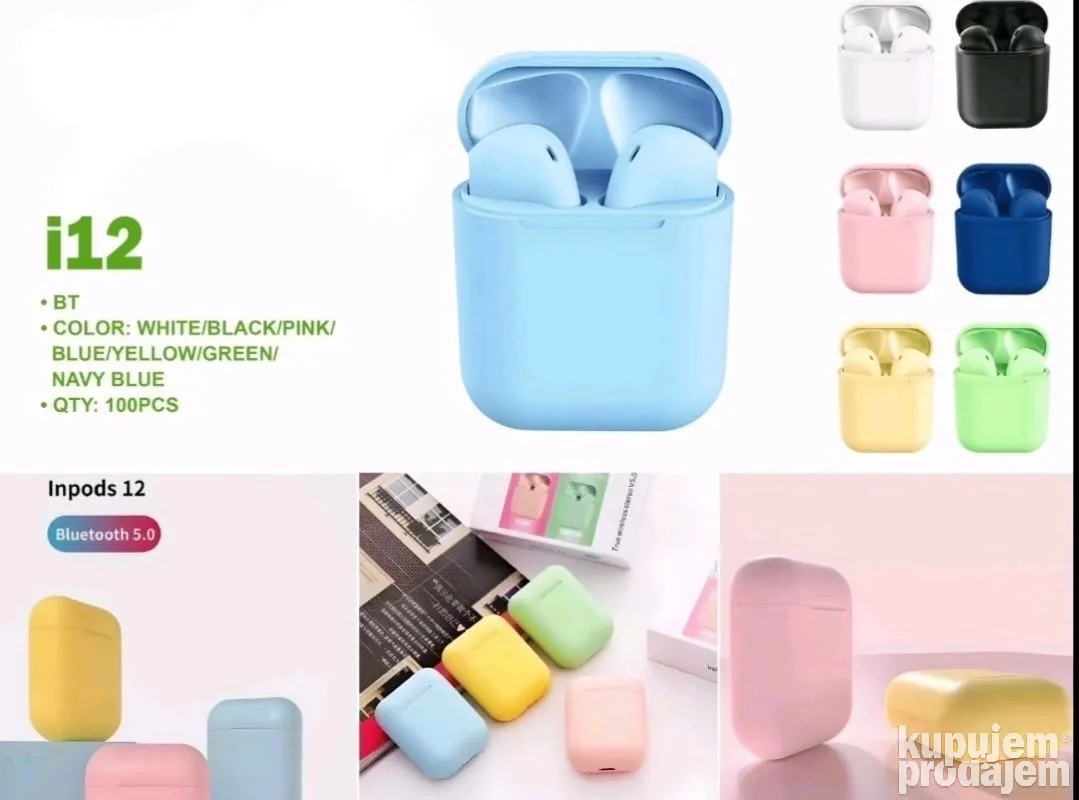 Bežične slušalice inPods 12