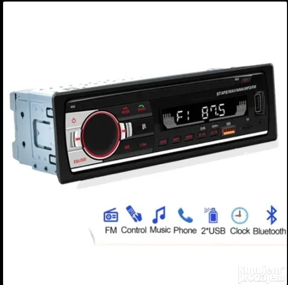 Bluetooth auto radio - MP3 plejer - LCD