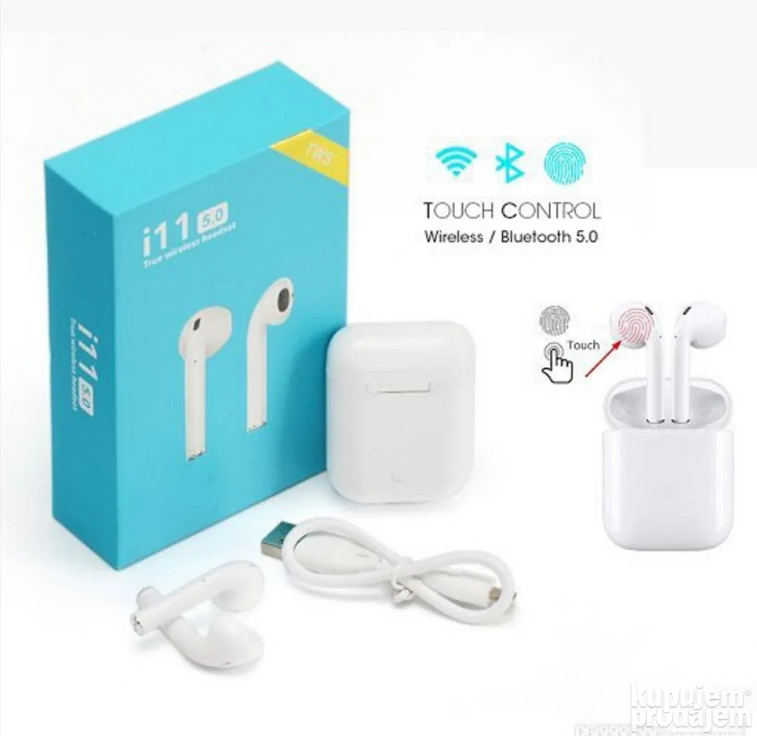 Bluetooth iphone I11 slusalice