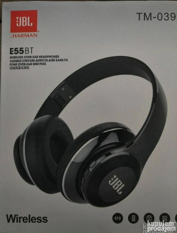 Bluetooth slušalice E55BT