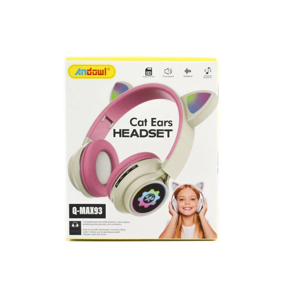 BLUETOOTH slušalice/dečije/Cat ears Q-MAX93