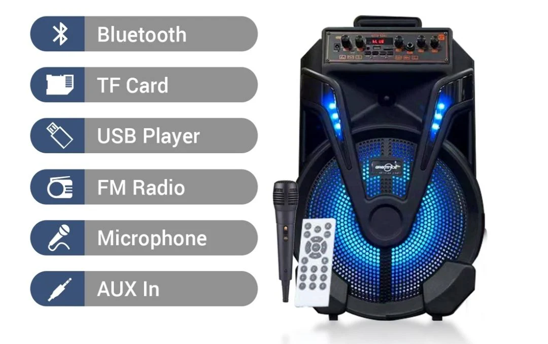 BLUETOOTH zvučnik GTS-1247/ 12 inča