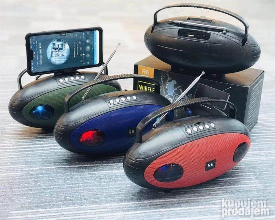BLUETOOTH zvučnik R6