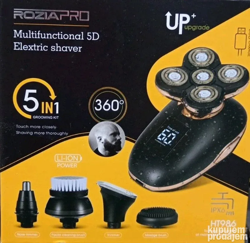 Brijač Rozia pro 5u1