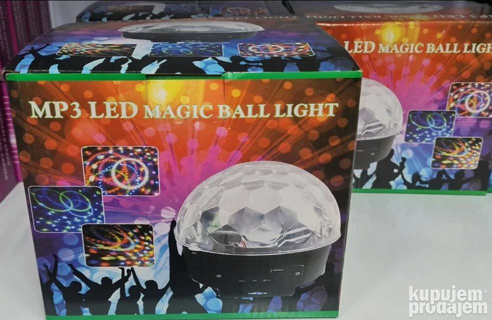 DISKO kugla/LED magic ball RGB