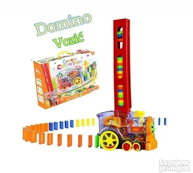 Domino voz sa svetlećim i zvučnim efektom
