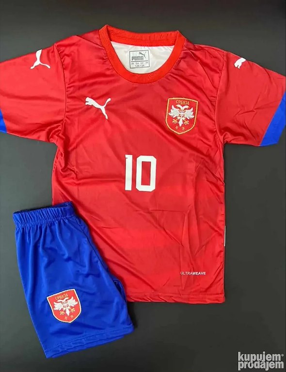 Dušan Tadić dres Srpske reprezentacije