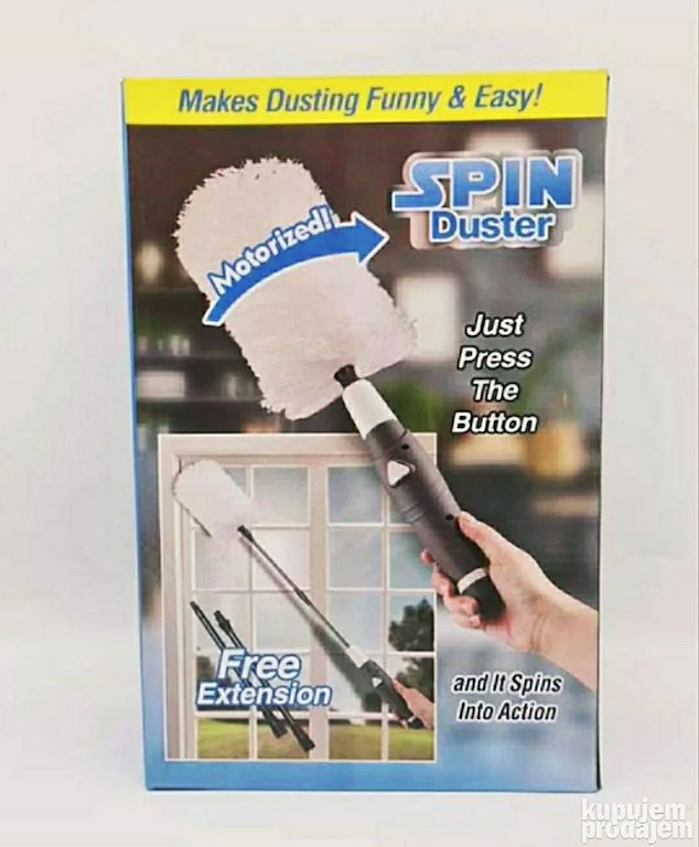 Električni praško- spin DUSTER- čistač prašine