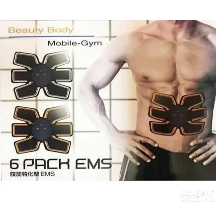 EMS trenažer simulator trbušnih mišića za six pack