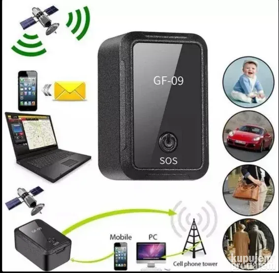 GF-09 Mini GPS uređaj za praćenje auta tracker lokator
