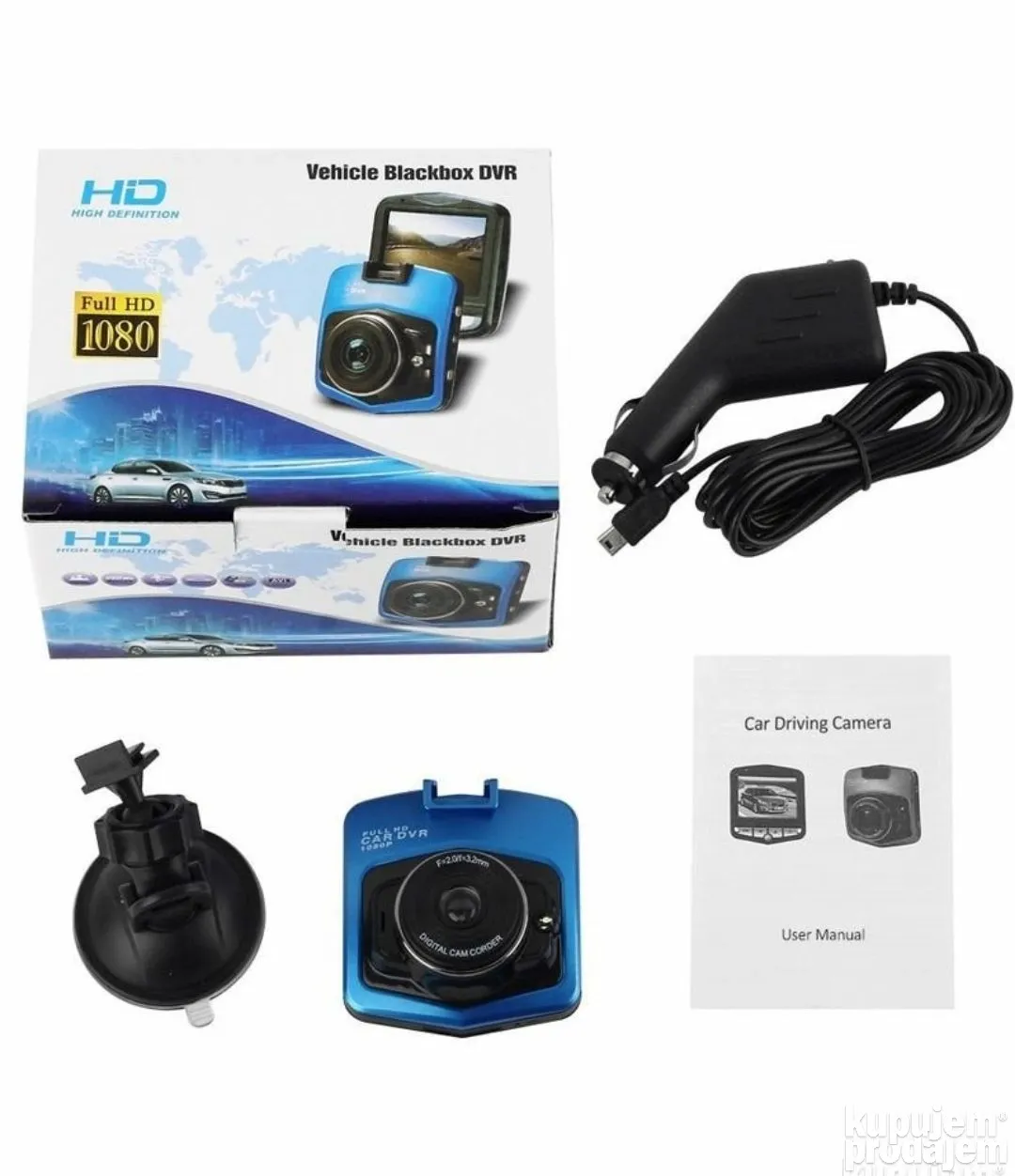 HD Kamera za auto sa monitorom