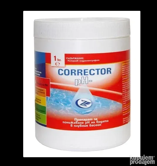 Korektor PH- za smanjenje ph