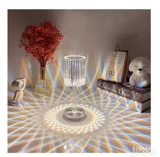 Kristalna Lampa u obliku valjka