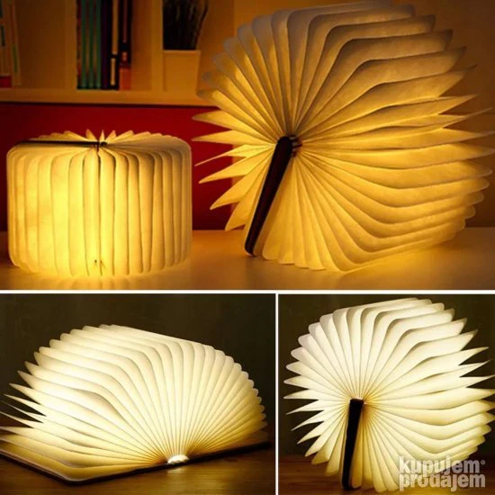 LAMPA knjiga/Book lamp - veća