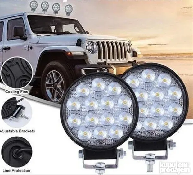 LED reflektori za dzipove, kamione, traktore