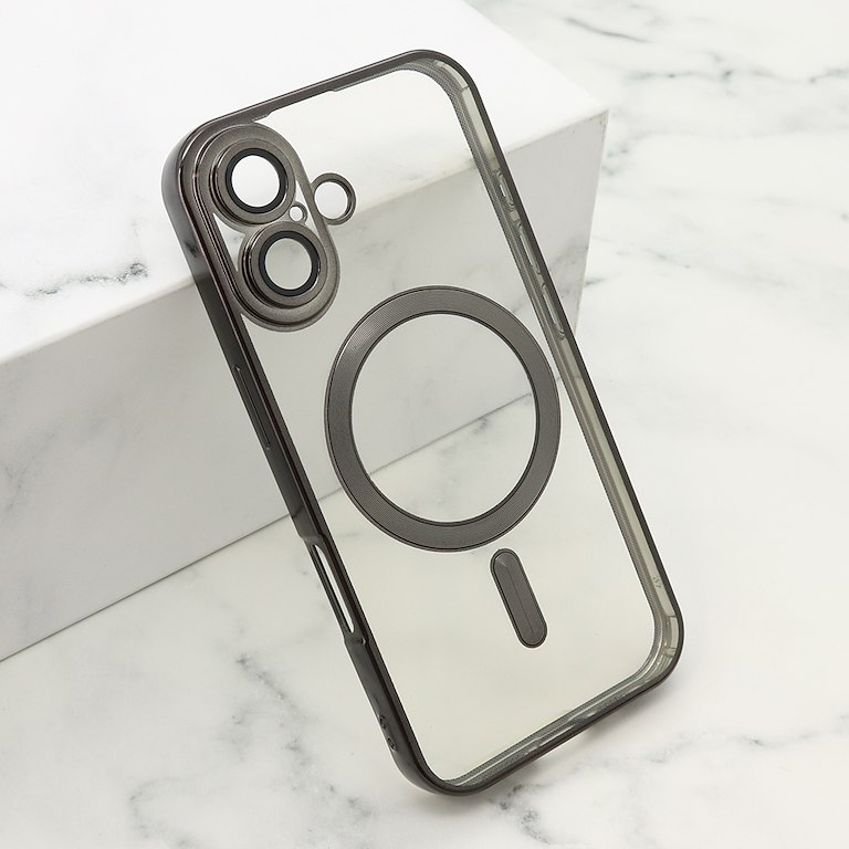 Futrola CAMERA PROTECT MagSafe za iPhone 16 (6.1) crna (MS)