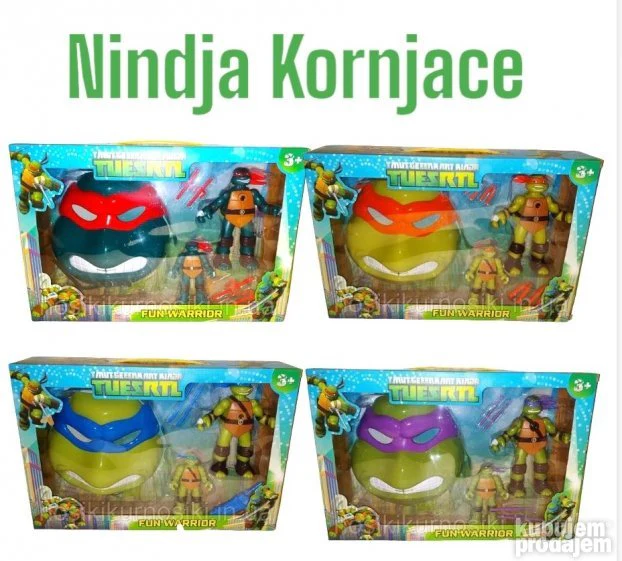 Nindza kornjace set