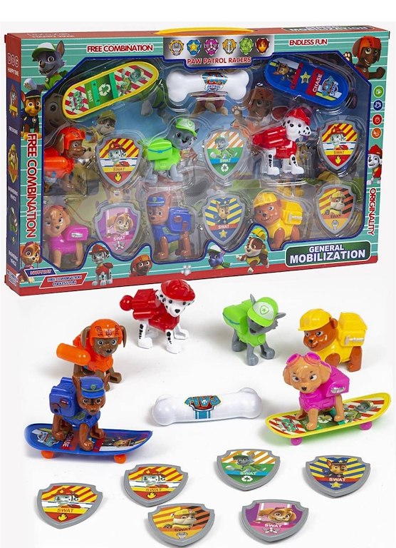 Patrone šape set