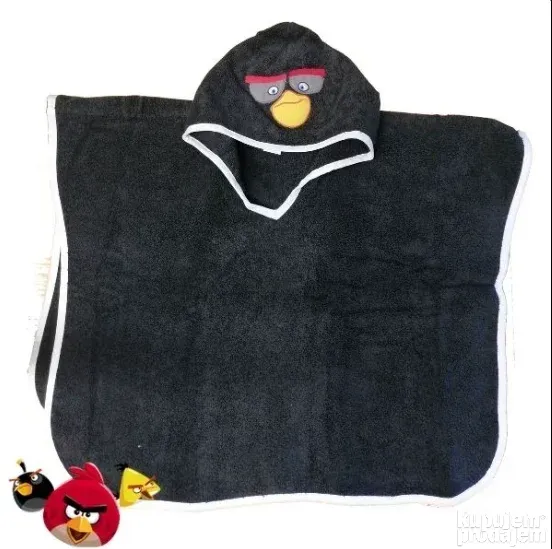 Ponco Angry Birds Bomb Black