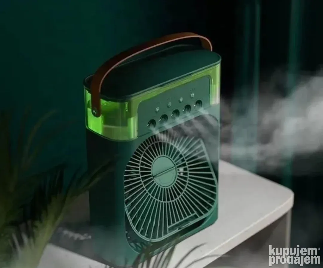 Prenosiva Mini klima VENTILATOR 5 U 1 Vodena Magla