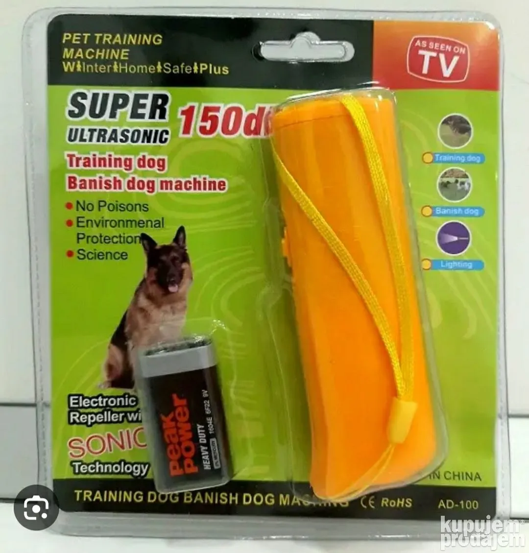 Rasterivač pasa i dreser 150db NOVO