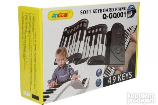 SOFT keyboard piano/fleksibilni piano za decu