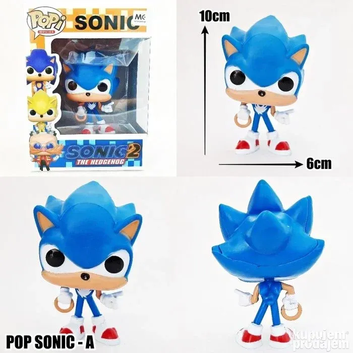 Sonic Figurice the Hedgehog