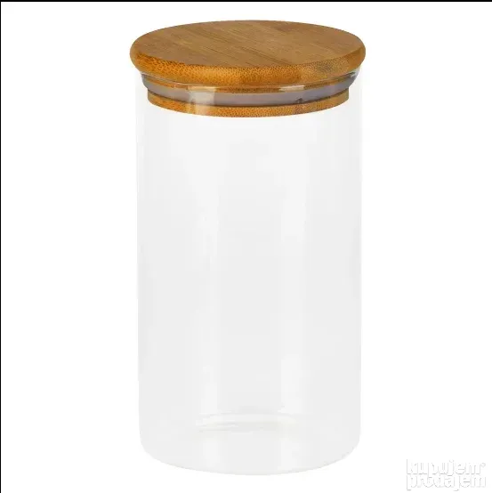 SPICE, staklena tegla, 700 ml, transparentna