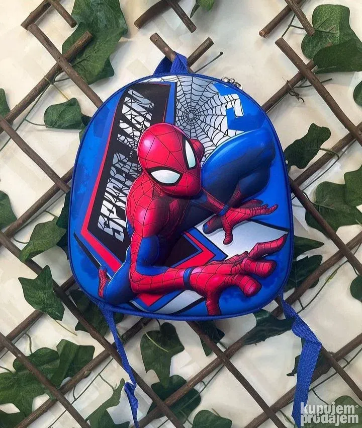 Spiderman 3D ranac za vrtić