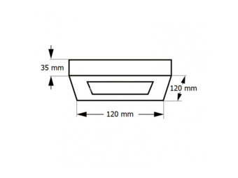 LED PANEL N/Z KNS5-6W 4000K