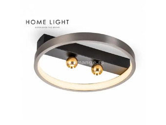 HOME LIGHT Luna 233 Plafonska svetiljka 29W 3000K SIVA/ZLATO