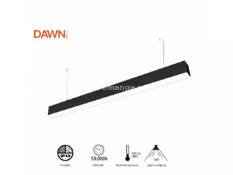 DAWN Led svetiljka LT-T-020-B 40W 4000K crna