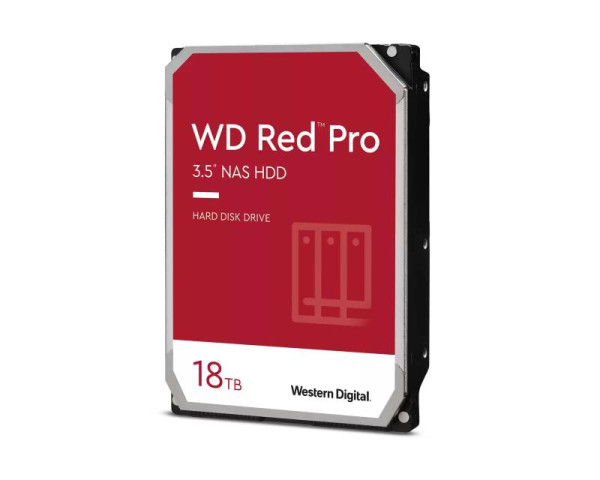 WD 18TB 3.5'' SATA III 512MB 7.200rpm WD181KFGX Red Pro outlet