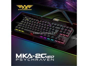 ARMAGGEDDON Bežična mehanička tastatura - MKA-2C Neo Psychraven (Tactile)