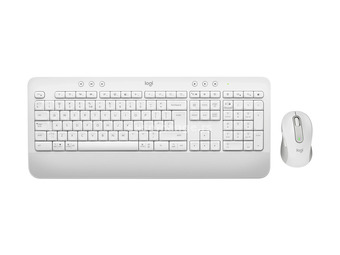 Bežična tastatura + miš Logitech MK650 US beli