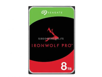 SEAGATE HDD Ironwolf pro NAS (3.5''/8TB/SATA/rmp 7200) ST8000NT001