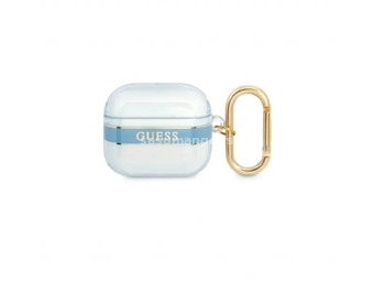 Guess Futrola za AirPods 3 Blue Cord