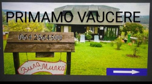 Holiday Home Vila Milka