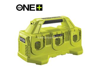 RYOBI Punjač baterija 4A sa 6 portova (ulaza)/ 18V ONE+ RC18640