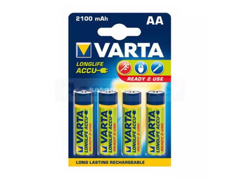 Punjiva baterija Varta AA HR06 2100mAh 1/4