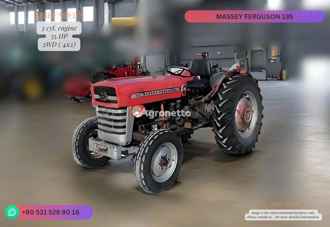 Massey Ferguson 135 traktor točkaš