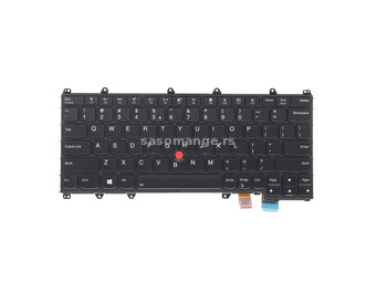 Tastatura za laptop Lenovo ThinkPad X380 Yoga crni frejm