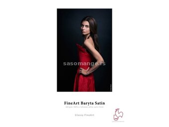 Hahnemuhle FineArt Baryta Satin A3+ Foto papir