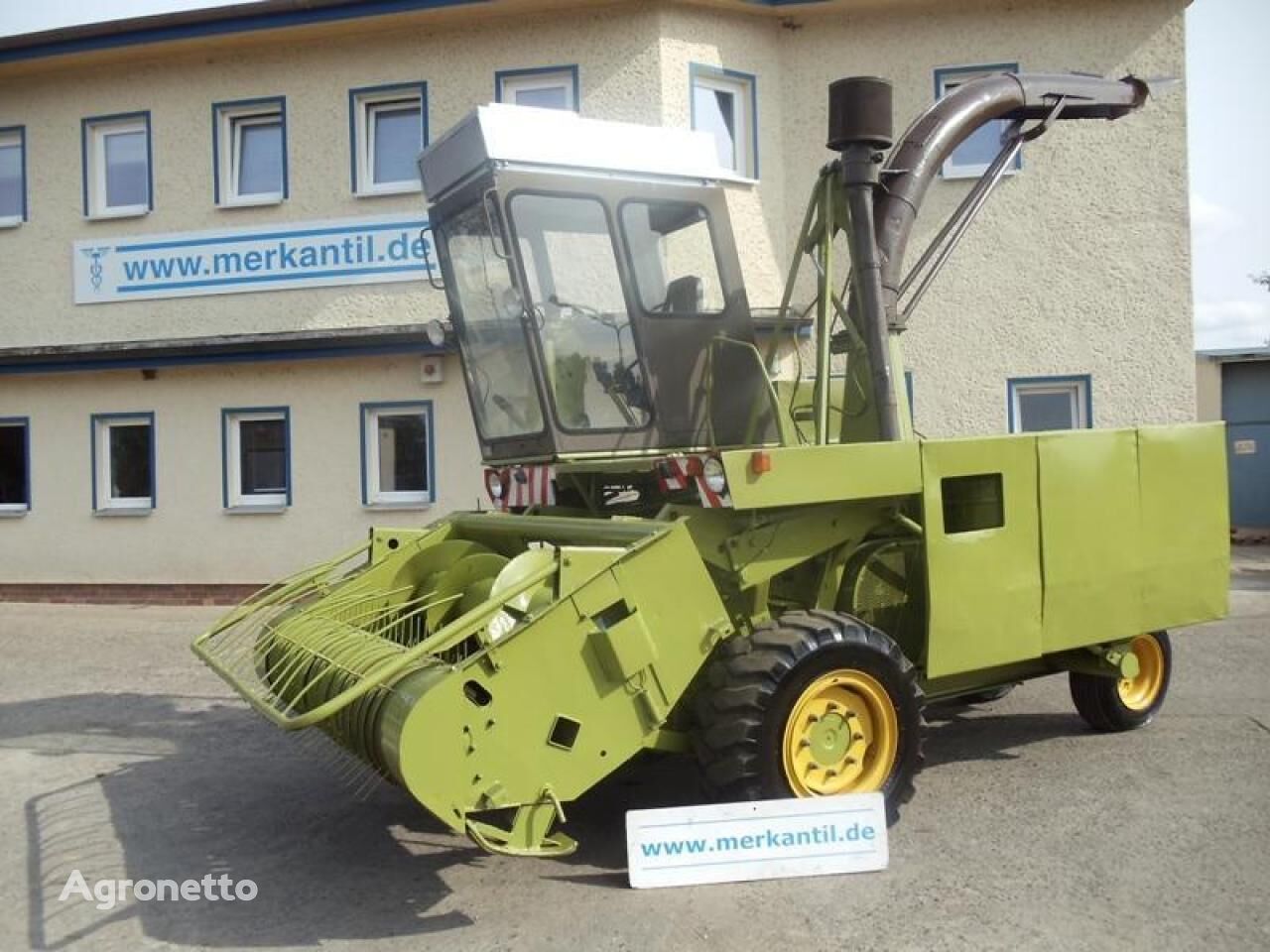 Fortschritt E 281+Maisschneidwerk+Pick up krmni kombajn